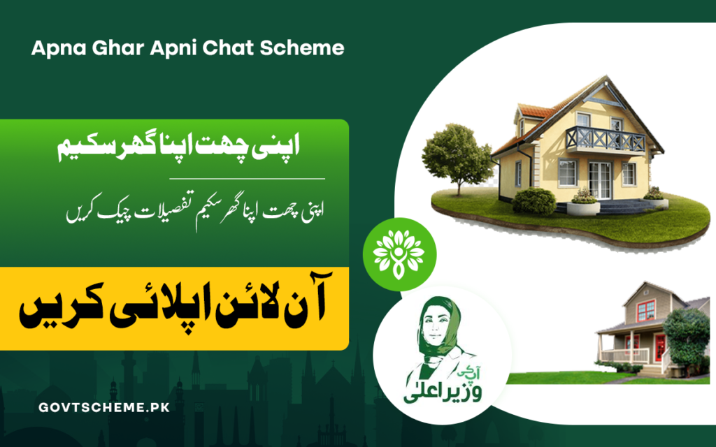 Apna Ghar Apni Chat Scheme 2025 Apply Online | acag.punjab.gov.pk